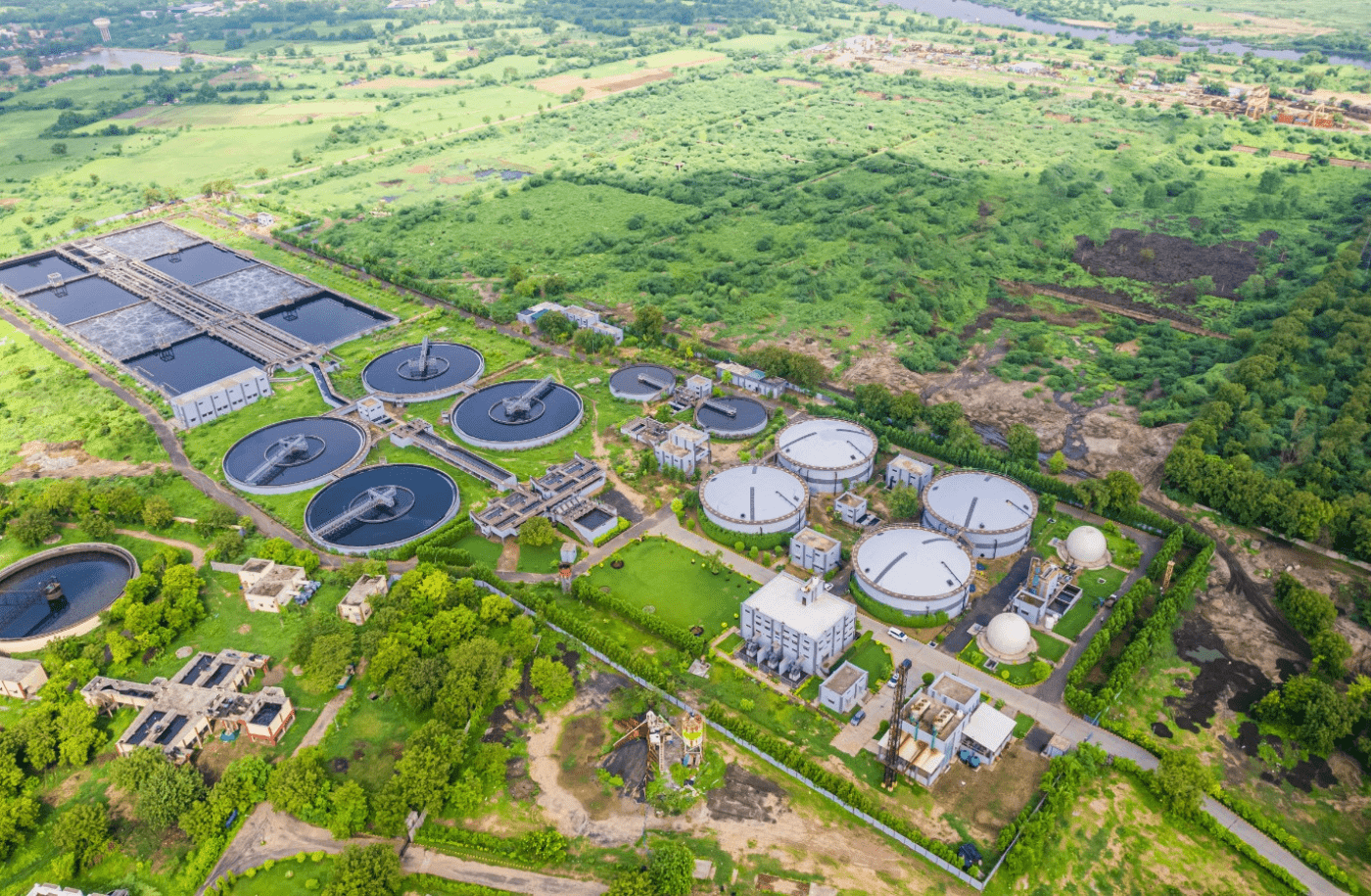 250 MLD STP at Pirana, Ahmedabad - Green Engineering Services